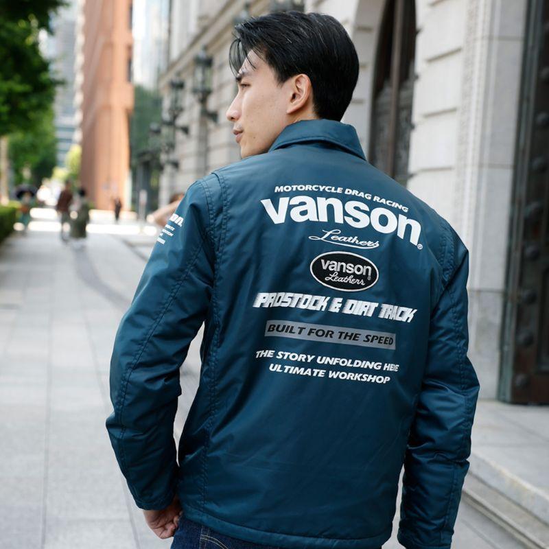 VANSON / バンソン コーチジャケット 秋冬モデル TVS2509W｜4カラー｜VANSON trooper : モトブルーズ神戸 - 通販 - Yahoo!ショッピング
