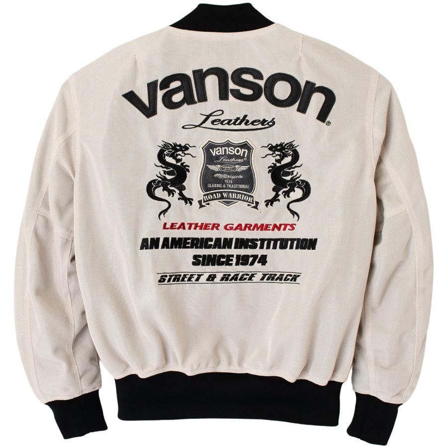 VANSON 【30％OFF！】VANSON バンソン メッシュMA-1ジャケット（VS24101S） : モトブルーズ神戸 - 通販 - Yahoo!ショッピング