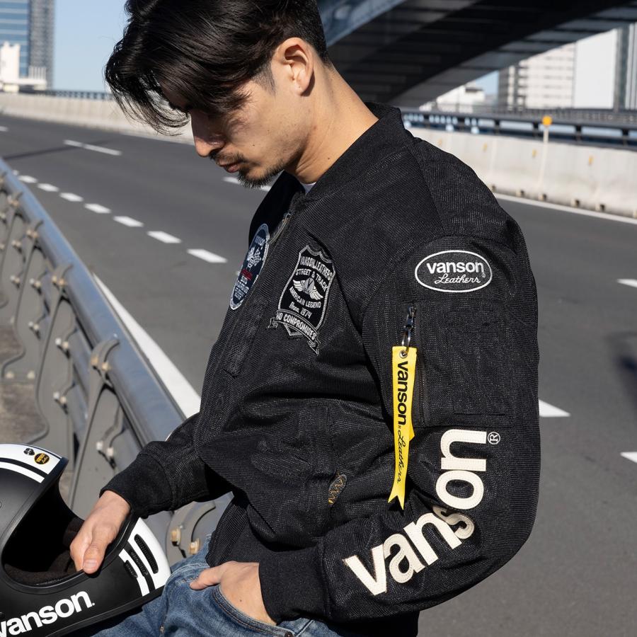 VANSON（バンソン） 【30％OFF！】VANSON メッシュMA-1ジャケット｜3カラー｜（VS24102S） : モトブルーズ神戸 - 通販 - Yahoo!ショッピング
