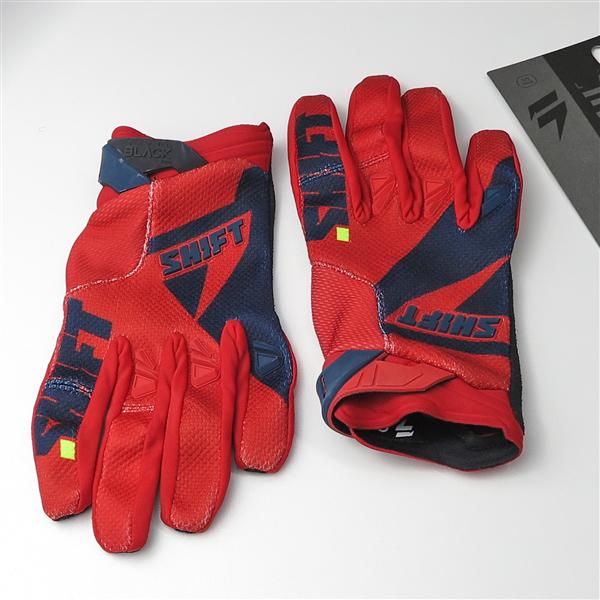 SHIFT シフト ブラックレーベル プログローブ ネイビー/レッド 未使用 (18767-248-L) : 18767-248-l-c001 : モトボックス - 通販 - Yahoo!ショッピング