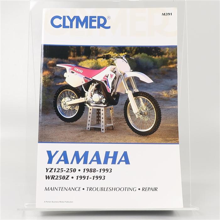 展示品 YZ125/YZ250 1988-1993 YZ250WR/1989-1990 WR250Z/1991-1993 CLYMER ...