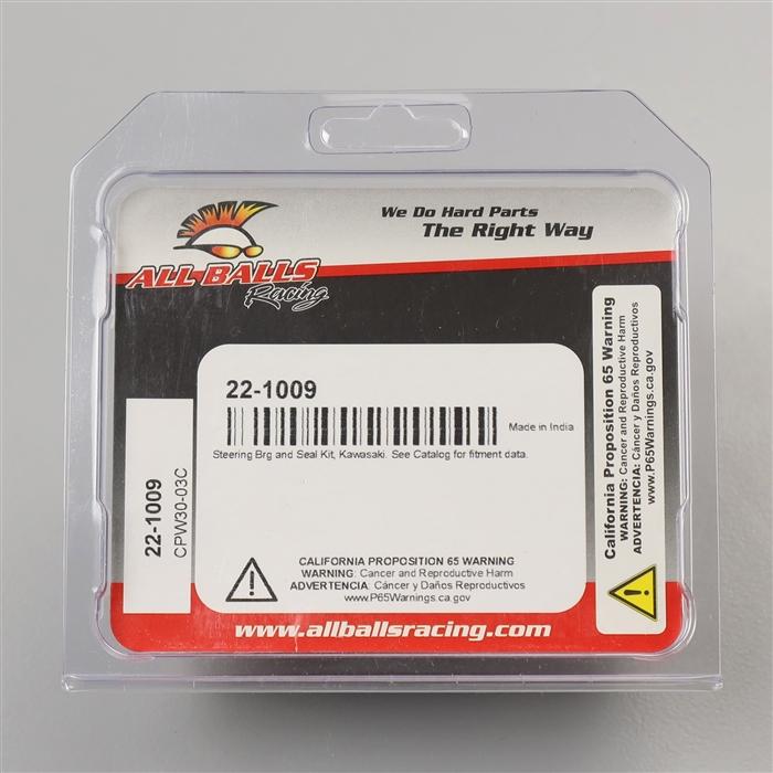 展示品 W650/W800 ZRX1200R他 ALL BALLS ステアリングベアリング シールキット ステム (AB22-1009 ...
