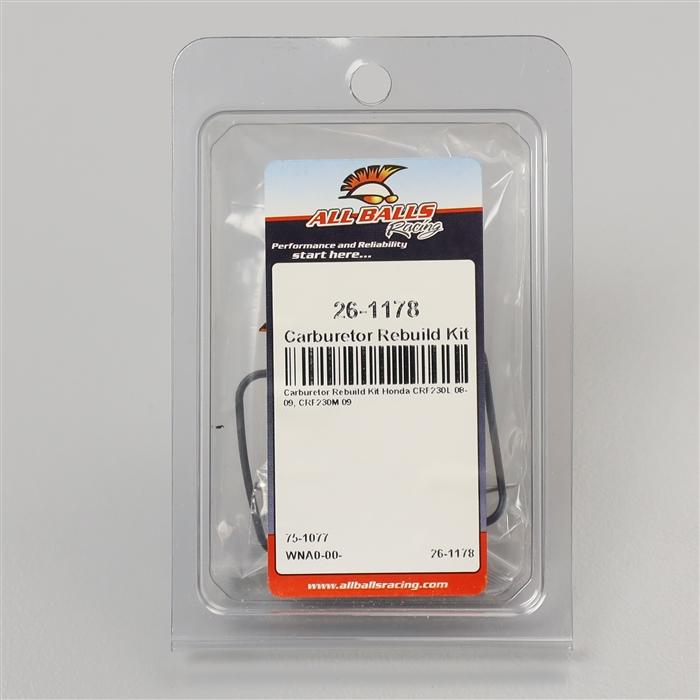 展示品 CRF230L/M '08-'09 ALL BALLS キャブレターリビルドキット (AB26-1178) : モトボックス - 通販 - Yahoo!ショッピング