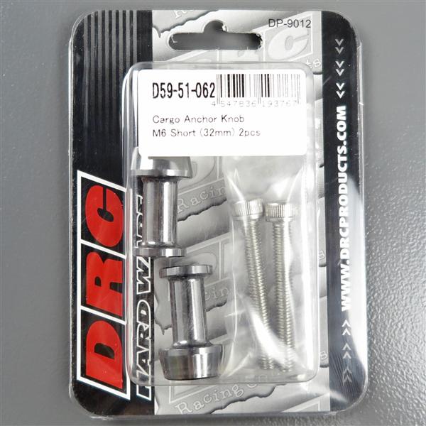 DRC カーゴアンカーノブ/荷掛けフック M6×45mm 2本入り 展示品 (D59-51-062) : モトボックス - 通販 - Yahoo!ショッピング