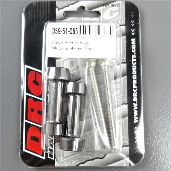 DRC カーゴアンカーノブ/荷掛けフック M6×60mm 2本入り 展示品 (D59-51-065) : モトボックス - 通販 - Yahoo!ショッピング