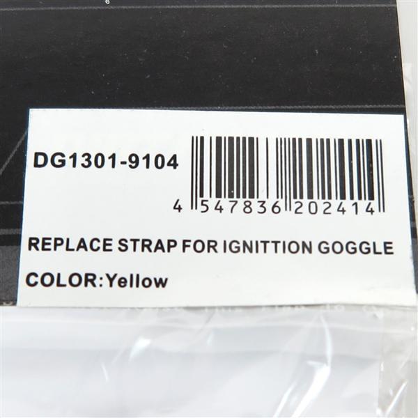 DFG/ダートフリークギア イグニッションG ストラップ イエロー 展示品(DG1301-9104) : モトボックス - 通販 - Yahoo!ショッピング