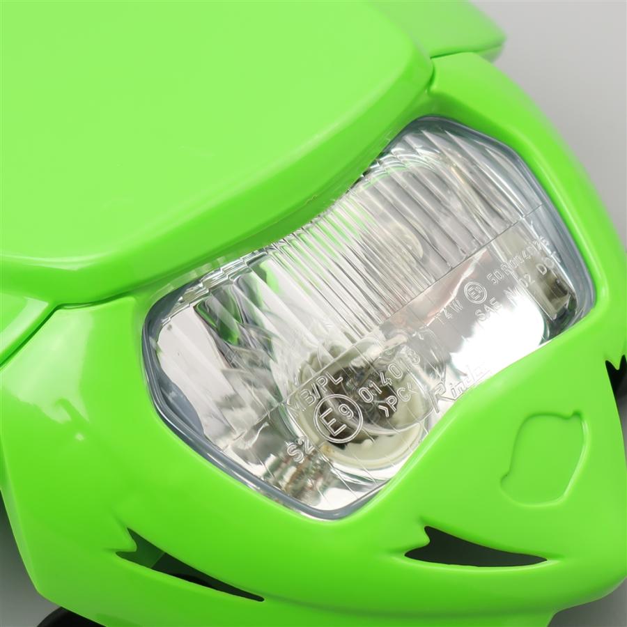 展示品 UFO パンサー ヘッドライトカウル グリーン 検索/カウル/マスク (UF-1708-026) : モトボックス - 通販 - Yahoo!ショッピング