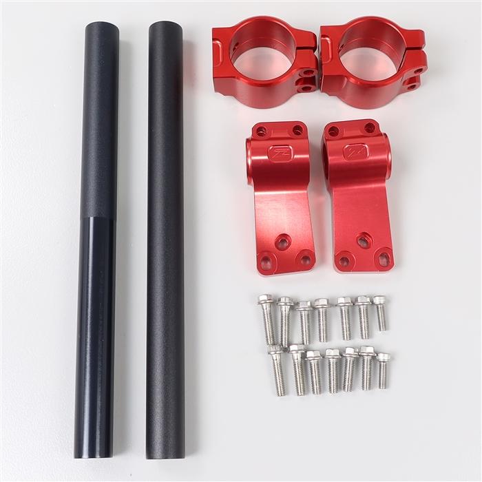 展示品 ZETA パイロットハンドル/セパレートハンドル レッド ハイ/φ41mm(ZS03-1415) : zs03-1415-c017 : モトボックス - 通販 - Yahoo!ショッピング