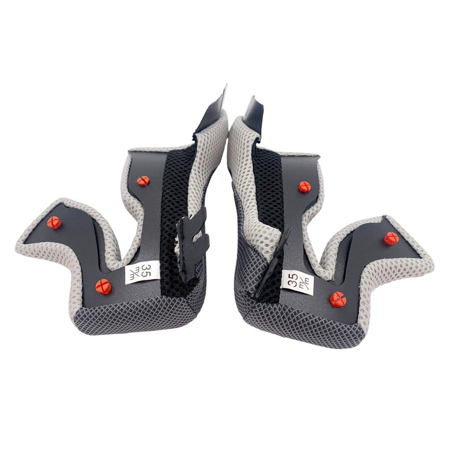 BERIK ベリック オフロード ヘルメット HEL-239201-BK リペアパーツ チークパッド XXLサイズ【バイク用品】マッドジャンパー2 : MOTOGPCLUB - 通販 ...