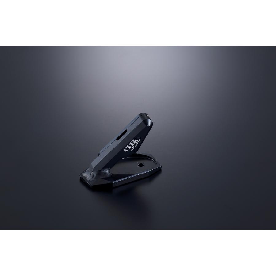 OVER RACING オーヴァー ワイドスタンド ブラック ZX-25R/SE(20-22)(23-)/ZX-4R SE(23-)/ZX ...