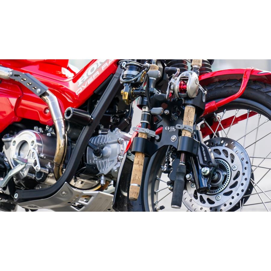 OVER RACING motoISMオリジナル ロッドホルダーブラケット CT125(20-22)(23-) : motoISM - 通販 - Yahoo!ショッピング