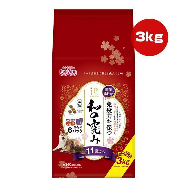 ジェーピースタイル 和の究み 小粒 11歳から 3kg[500g×6パック] ペットライン a ペット フード 犬 ドッグ 総合栄養食 国産 jP STYLE PETLINE : motoki ...