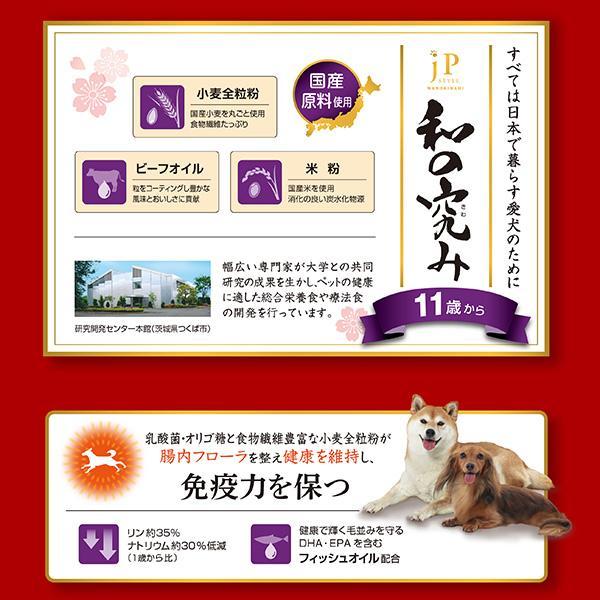 ジェーピースタイル 和の究み 小粒 11歳から 3kg[500g×6パック] ペットライン a ペット フード 犬 ドッグ 総合栄養食 国産 jP STYLE PETLINE : motoki ...