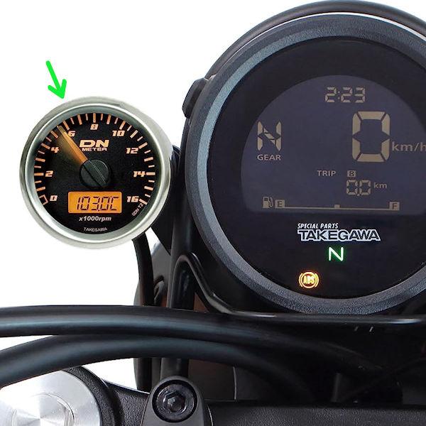 スペシャルパーツ武川 タケガワ TAKEGAWA 05-05-0117 Φ48スモールDNタコメーターキット オレンジLED ホンダ CL250 CL500 : モトキチ ヤフー店 - 通販 ...