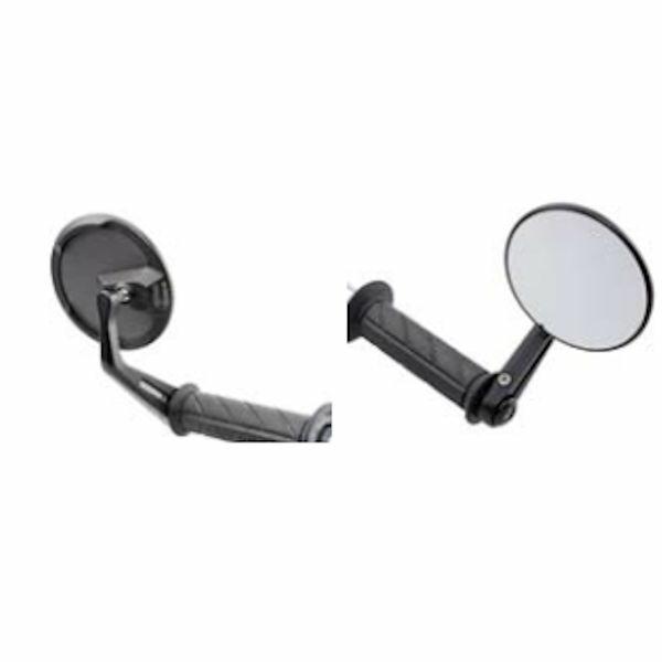 キジマ KIJIMA 203-8095 テックミラー TECH 12 ラウンド バーエンドマウント 鏡面サイズ 94×94mm 左右兼用 1個販売 汎用 : 203-8095 : モトキチ ...