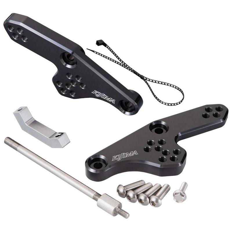 KIJIMA キジマ (KIJIMA) 213-4383B ステップアップブラケット3 HONDA CBR250RR : モトキチ ヤフー店 - 通販 - Yahoo!ショッピング