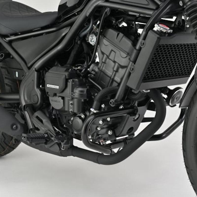 DAYTONA（バイク用品） デイトナ DAYTONA 49707 パイプエンジンガード Lower/マットブラック ホンダ Rebel250 ...