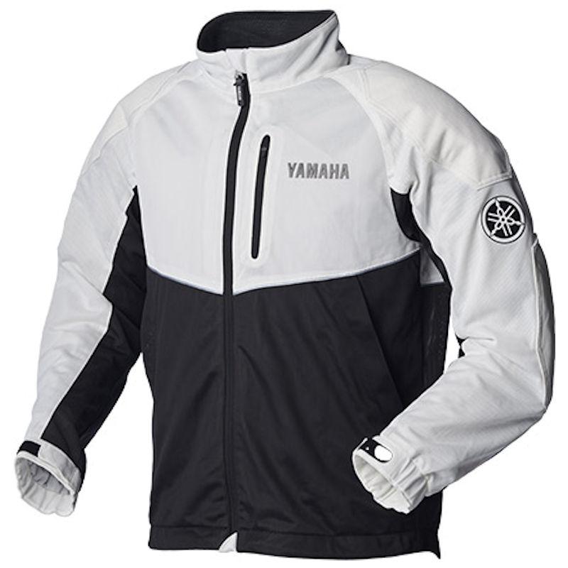 ヤマハ発動機 YAMAHA純正 90792-AE45 RY1002 メッシュジャケット ホワイト/ブラック 春夏用 M〜3Lサイズ ...