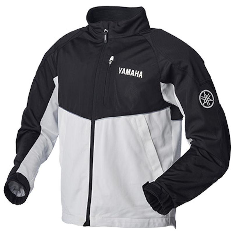 ヤマハ発動機 YAMAHA純正 90792-AE47 RY1002 メッシュジャケット ブラック/ホワイト 春夏用 M〜3Lサイズ ...