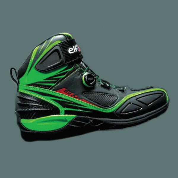 カワサキ (入荷待ち) KAWASAKI J8906-K043 27.5cm ELF S17 ライディングシューズ カワサキグリーン : モトキチ ヤフー店 - 通販 - Yahoo!ショッピング