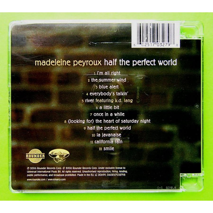 【中古】MADELEINE PEYROUX マデリン・ペルー ／ HALF THE PERFECT WORLD〔輸入盤CD〕 : りずむぼっ ...