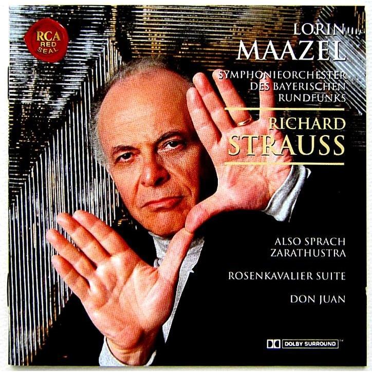 【中古】 LORIN MAAZEL ロリン・マゼール（指揮） ／ R.STRAUSS : ALSO SPRACH ZARATHUSTRA ...