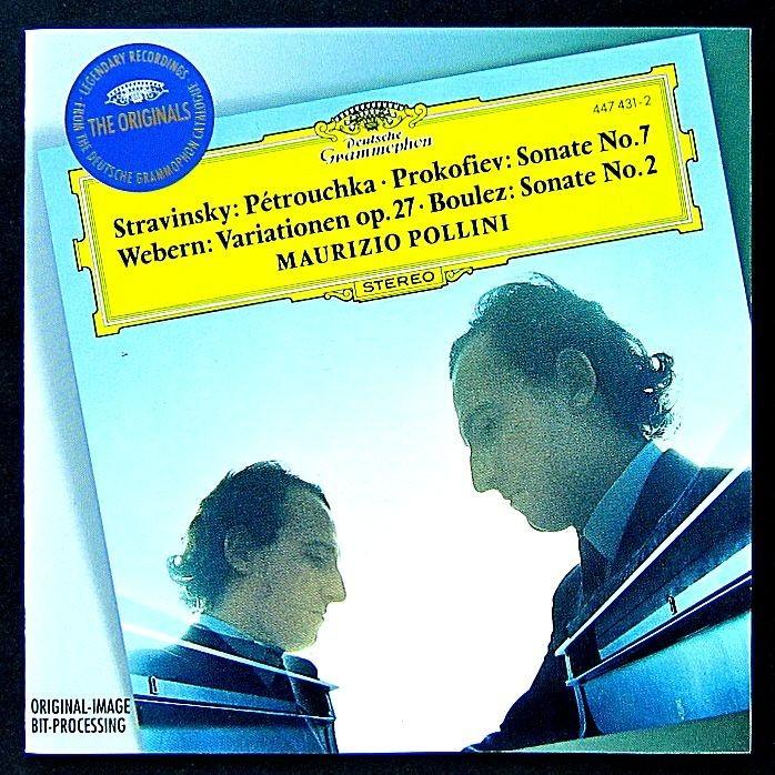 【中古】 MAURIZIO POLLINI マウリツィオ・ポリーニ ／ STRAVINSKY : TROIS. MOUVEMENTS DE ...