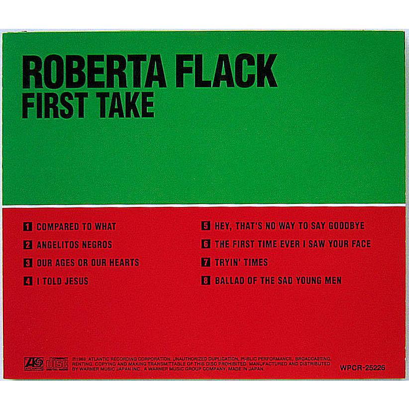 【中古】ROBERTA FLACK ロバータ・フラック ／ FIRST TAKE〔CD〕 : りずむぼっくす神戸元町店 - 通販 ...