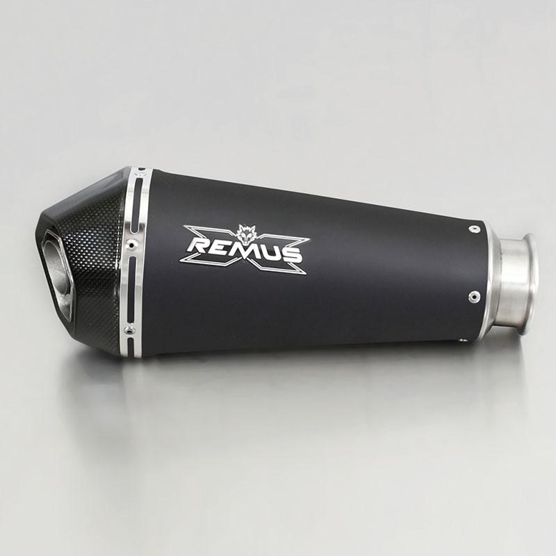 REMUS HYPERCONE スリップオン・マフラー ステンレス/ブラック EC適合 1290Super Duke R 17- 096782 ...