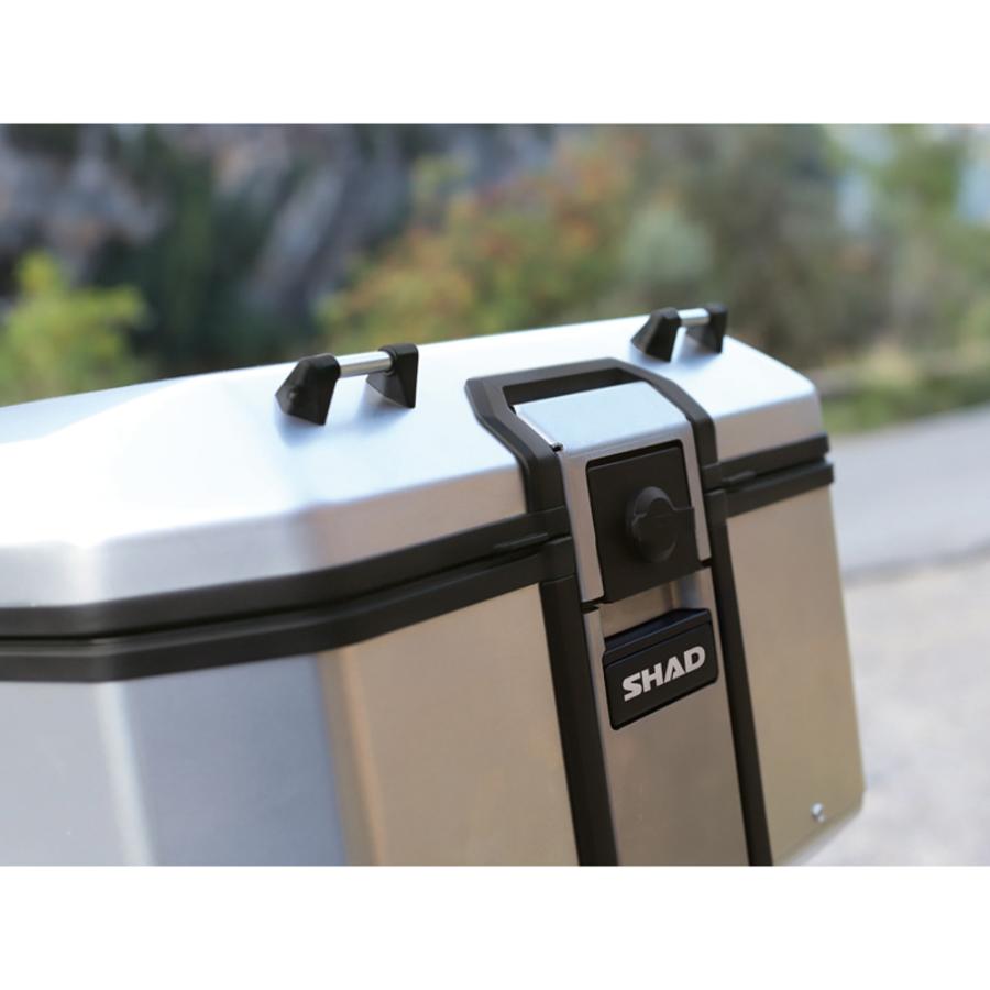 SHAD TR48 TERRA アルミトップケース 48L (シルバー) : モトパーツ バイクカスタムパーツ 専門店 - 通販 ...