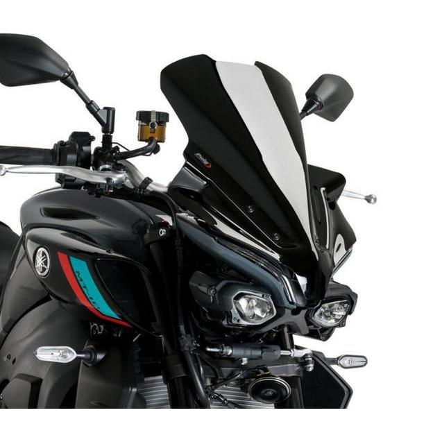 MT-10 23- ツーリング ハイスクリーン ブラック Puig ヤマハ : モトパーツ バイクカスタムパーツ 専門店 - 通販 ...