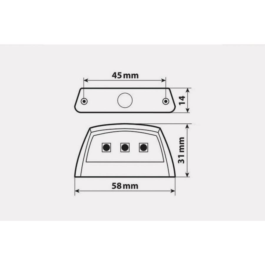 DPM LEDライセンスプレートライト ナンバー灯 汎用 : モトパーツ バイクカスタムパーツ 専門店 - 通販 - Yahoo!ショッピング