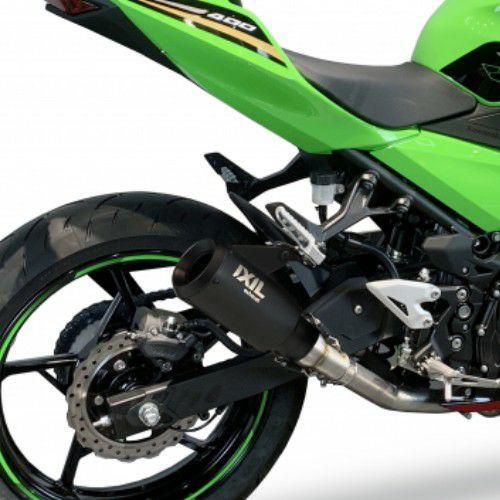 ニンジャ400/Z400 スリップオンマフラー RACE XTREM ブラック イクシル : モトパーツ バイクカスタムパーツ 専門店 - 通販 - Yahoo!ショッピング