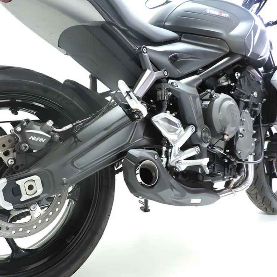 トライアンフ トライデント660 フルエキゾーストマフラー CS レーシング : モトパーツ バイクカスタムパーツ 専門店 - 通販 - Yahoo!ショッピング