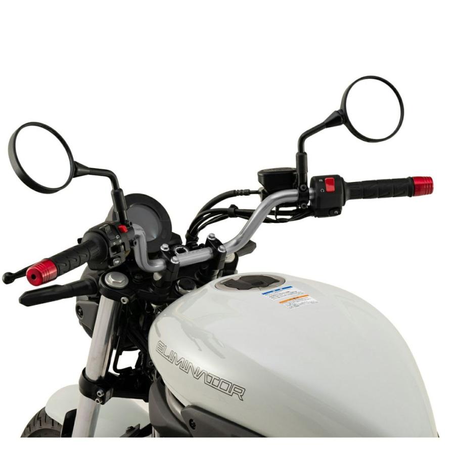 カワサキ エリミネーター/SE イージーフィットバー (シルバー) EFFEX :EBF784S:モトパーツ - 通販 - Yahoo!ショッピング