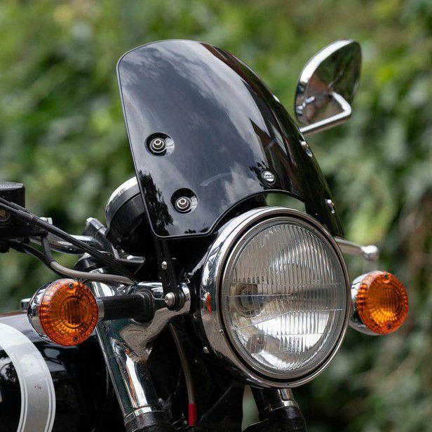 W650/W800 〜2018 スクリーン クラシックS3 ダークスモーク DART FLYSCREEN : モトパーツ バイクカスタムパーツ 専門店 - 通販 - Yahoo!ショッピング