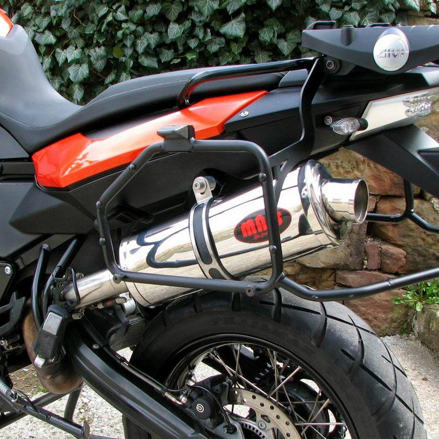 BMW F800GS オーバルステンレス スリップオンマフラー(レーシング) MASS Exhaust : モトパーツ バイクカスタムパーツ ...