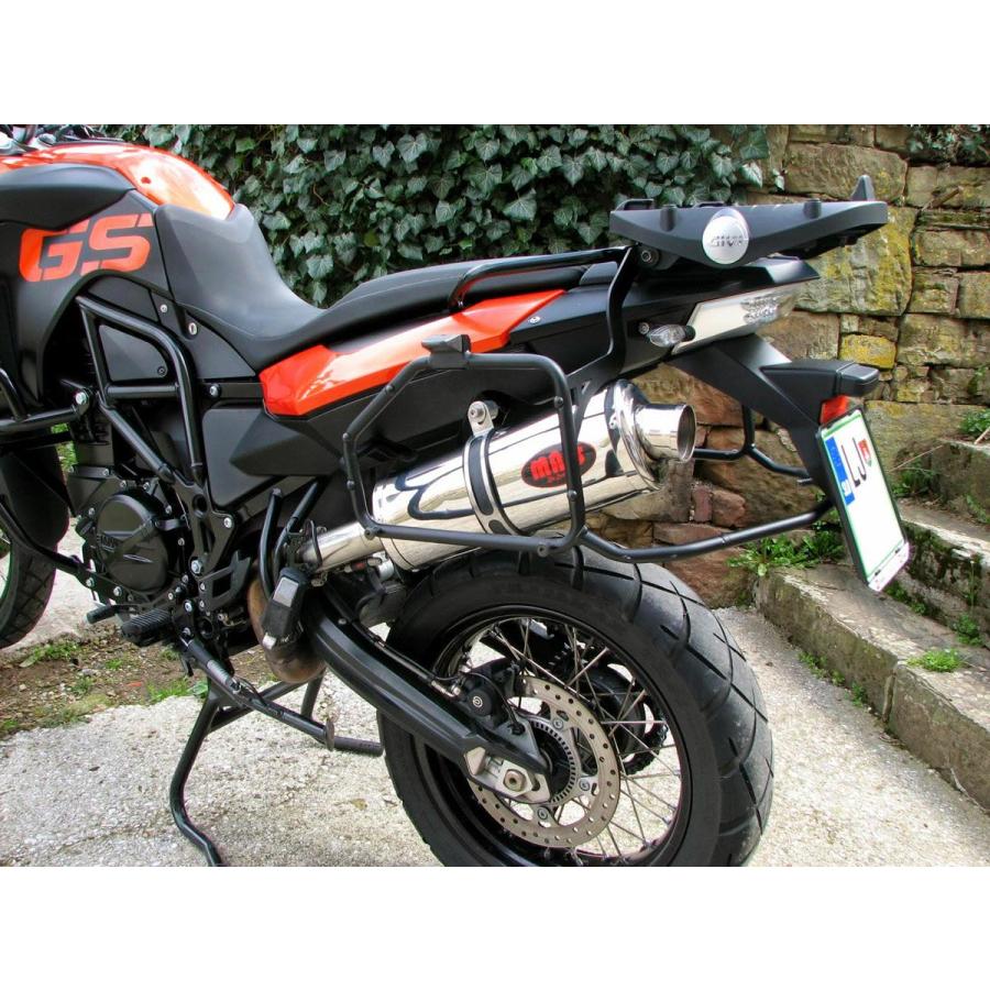 BMW F800GS オーバルステンレス スリップオンマフラー(レーシング) MASS Exhaust : モトパーツ バイクカスタムパーツ ...
