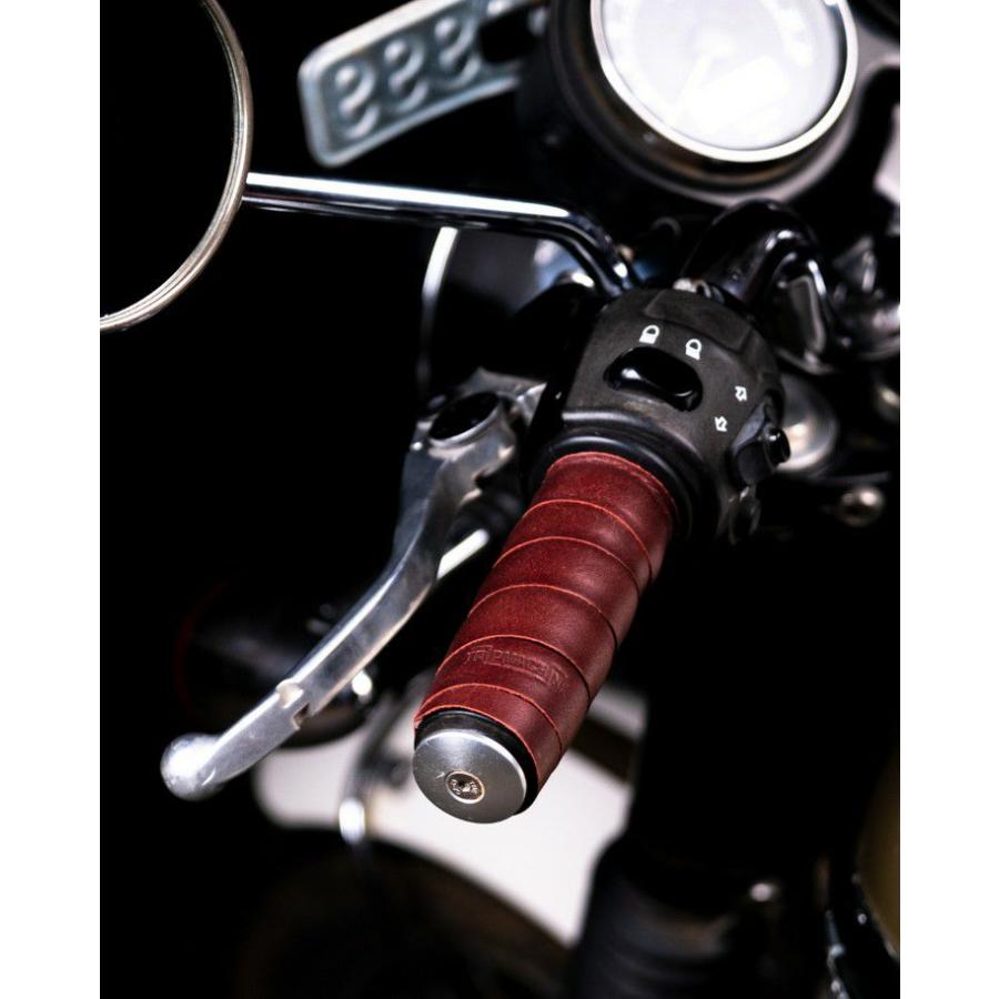 TRIP MACHINE(トリップマシン) グリップラップ グリップバンテージ レザー チェリーレッド 汎用 : gpcr : モトパーツ バイクカスタムパーツ 専門店 - 通販 ...