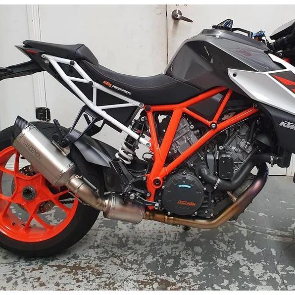 SuperDuke 1290R 14-19 チタン フルエキゾースト マフラー Vandemon : モトパーツ バイクカスタムパーツ 専門店 ...