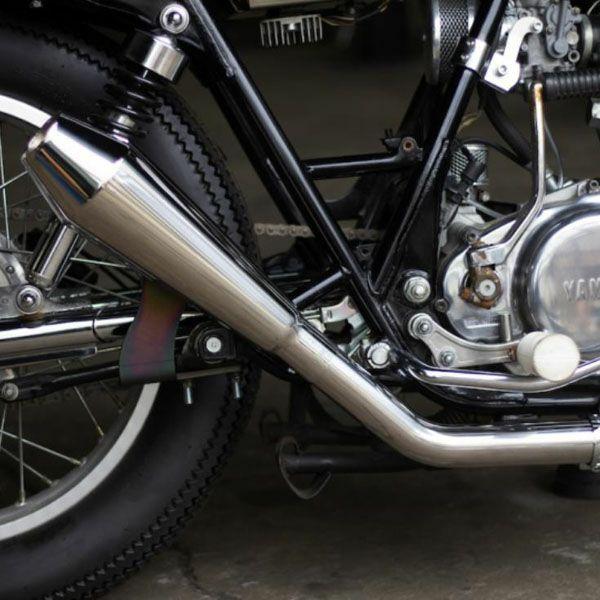 ヤマハ SR400/500 STDメガホン ショート フルエキ アップ キャブ車 モーターロック : mr-ex186u : モトパーツ バイクカスタムパーツ 専門店 - 通販 - Yahoo ...