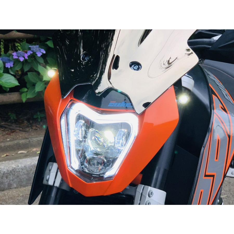 KTM DUKE690 2012〜2019 LED ヘッドライト : モトパーツ バイクカスタムパーツ 専門店 - 通販 - Yahoo!ショッピング
