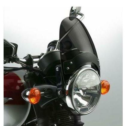 National Cycle Flyscreen ウィンドシールド ヘッドライトマウント ダークスモーク/ブラックマウント YAMAHA ...