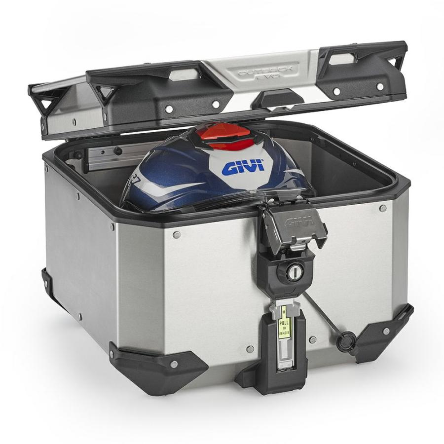 GIVI(ジビ) TREKKER OUTBACK EVO SMART 42 アルミモノキートップケース アルミ製42L OBKEV42A : obkev42a : モトパーツ バイクカスタム ...