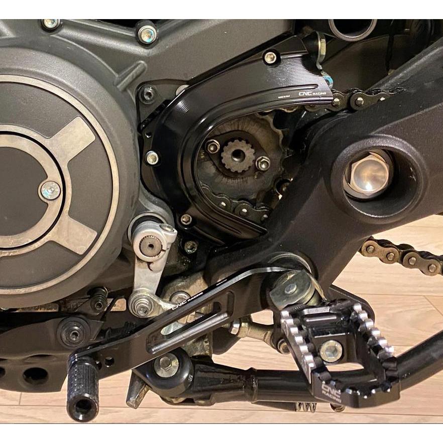 DUCATI スクランブラー （SCRAMBLER） 800 ICOMT フットレバーセット シルバー CNC Racing : モトパーツ ...