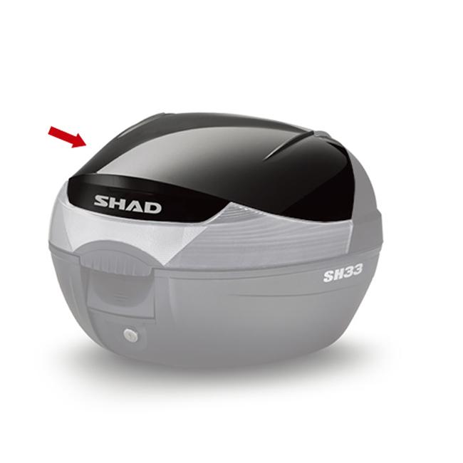 SHAD SH33 トップケース用 カラーパネル ブラックメタル/チタニウム/レッド/ホワイト/ブルー : モトパーツ バイクカスタムパーツ ...