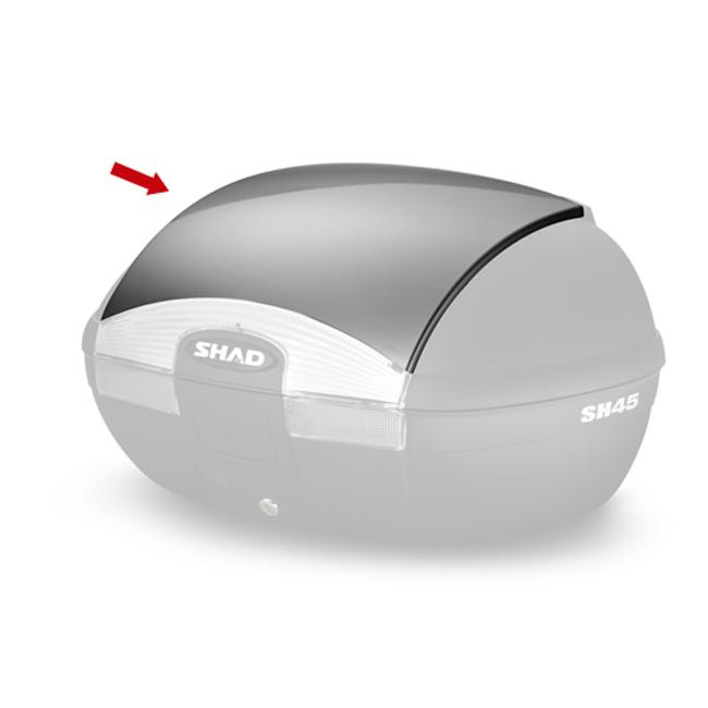 SHAD SH45 トップケース用 カラーパネル ブラックメタル/シルバー/レッド/ホワイト/ブルー : モトパーツ バイクカスタムパーツ ...