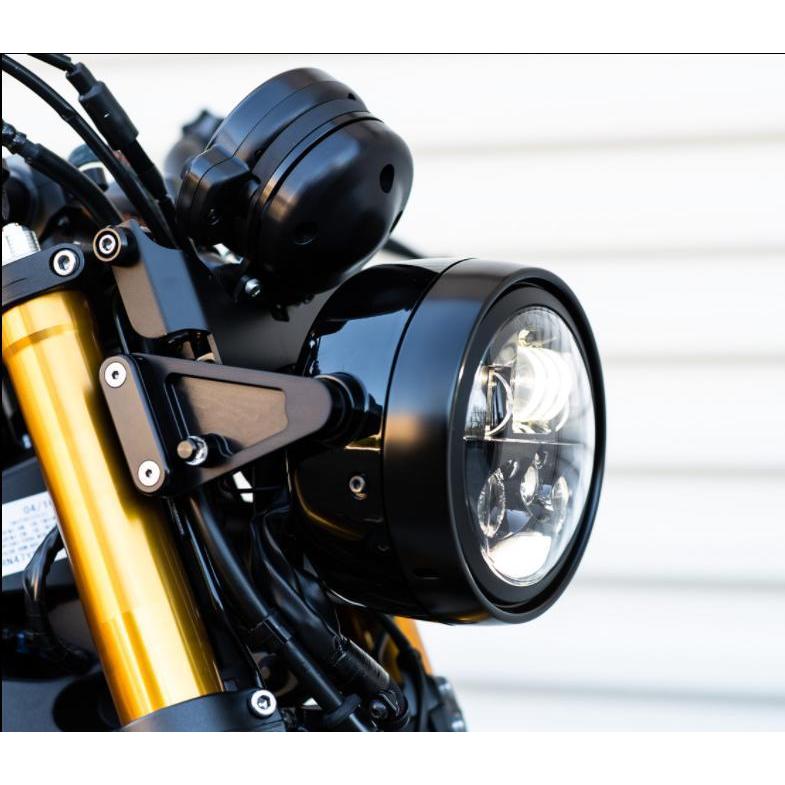 MOTODEMIC LED ヘッドライト EVOスタンダード グラファイト アップグレード ヤマハ XSR700 【驚きの値段】