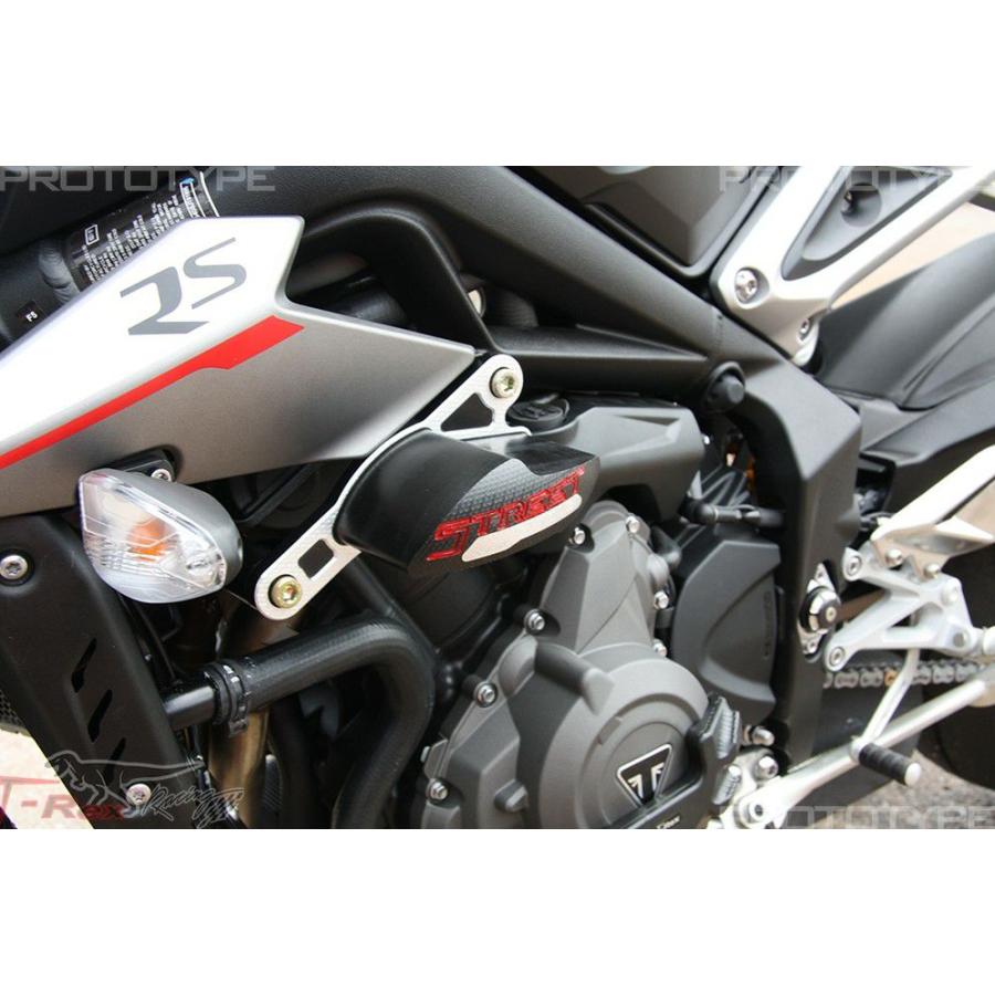 ストリートトリプル 765/675 フレームスライダー T-Rex Racing : モトパーツ バイクカスタムパーツ 専門店 - 通販 ...