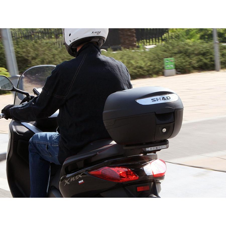 SHAD SH26 トップケース 26L (無塗装ブラック) : モトパーツ バイクカスタムパーツ 専門店 - 通販 - Yahoo!ショッピング
